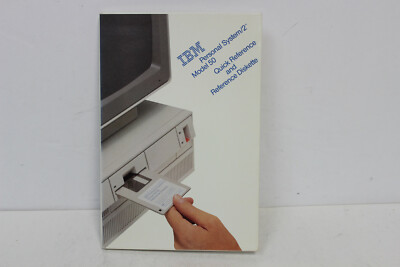 IBM PERSONAL SYSTEM/2 MODEL 50 QUICK REFERENCE MANUAL PS/2 8550 | eBay