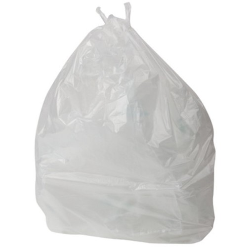 WHITE REFUSE SACKS/BAGS BIN LINERS BAG RUBBISH UK MADE 100G LARGE 18 ...