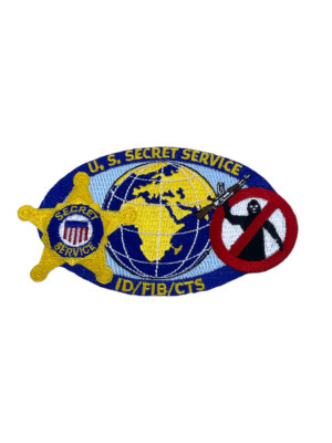 US Secret Service ID FBI CTS Police Patch | eBay