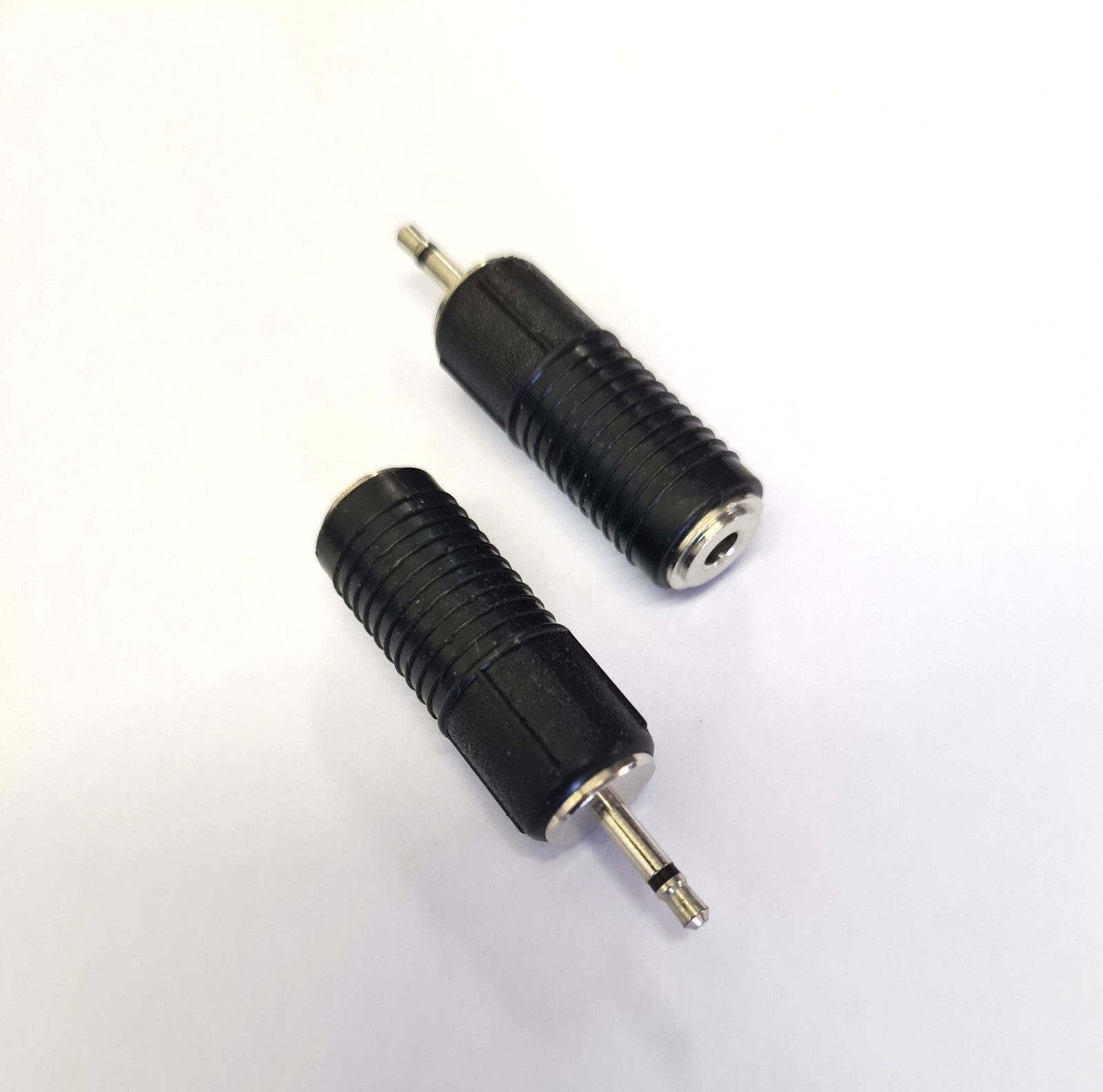 Audio Adapter 2.5mm Mono Jack plug to 3.5mm mono jack socket. Pack of 2 ...