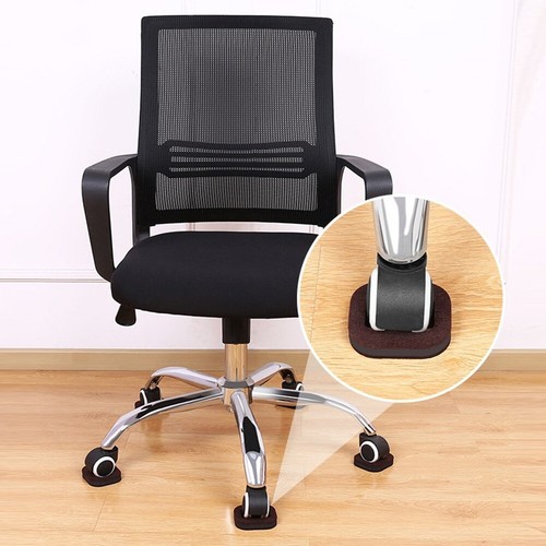 Noise Free Furniture Caster Covers 5pcs Set for Scratch Resistant ...