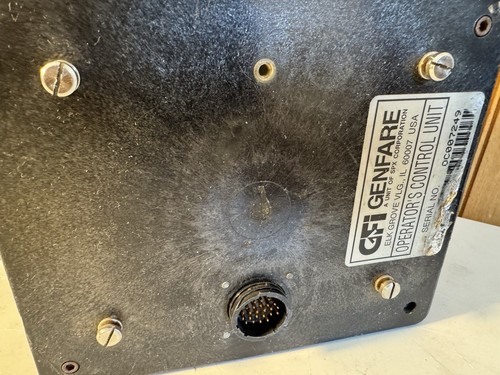 Lot of 3 GFI Genfare SPX OCU Operator Control Unit Controller Transit ...