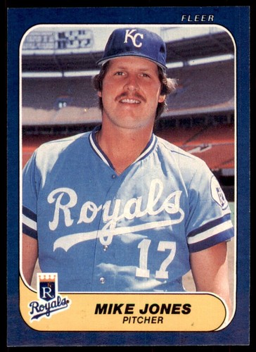 1986 Fleer Mike Jones Baseball Cards #12 | eBay UK