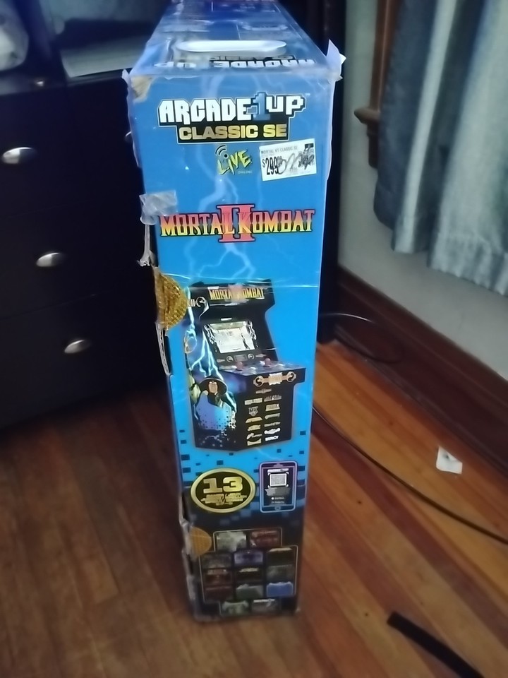 Arcade1Up Mortal Kombat Home Arcade 1UP Retro Cabinet Video Game ...