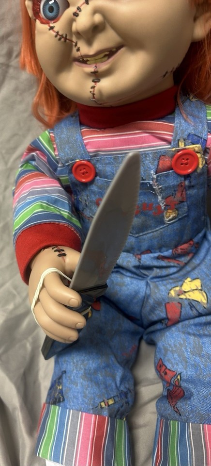 24 Inch Chucky Doll Good Guys Talking W/ Knife Spirit Halloween No Box ...
