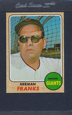 1968 Topps #267 Herman Franks Giants EX/MT *4032 | eBay