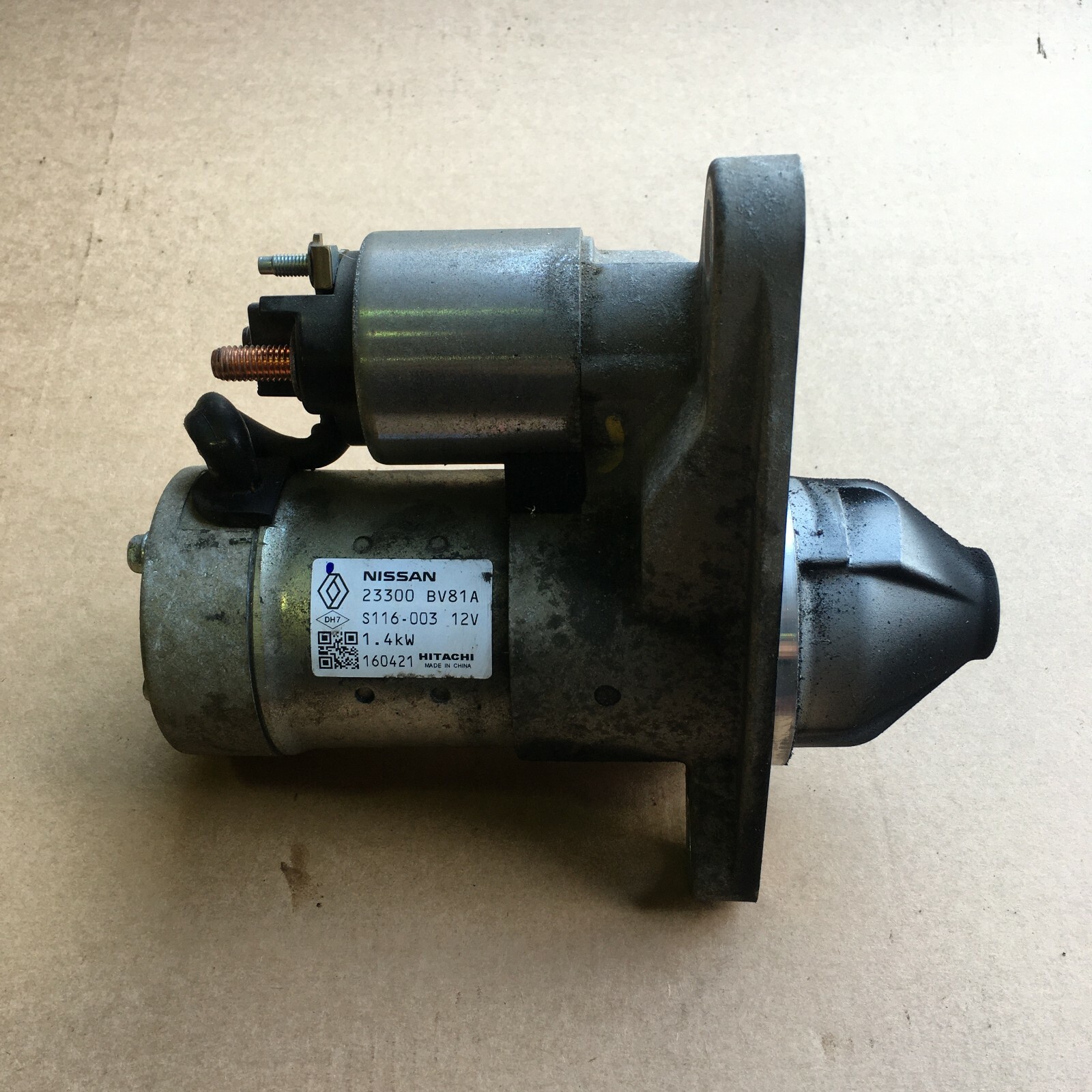 2017 RENAULT CLIO 1.6 RS TROPHY STARTER MOTOR 23300BV81A | eBay