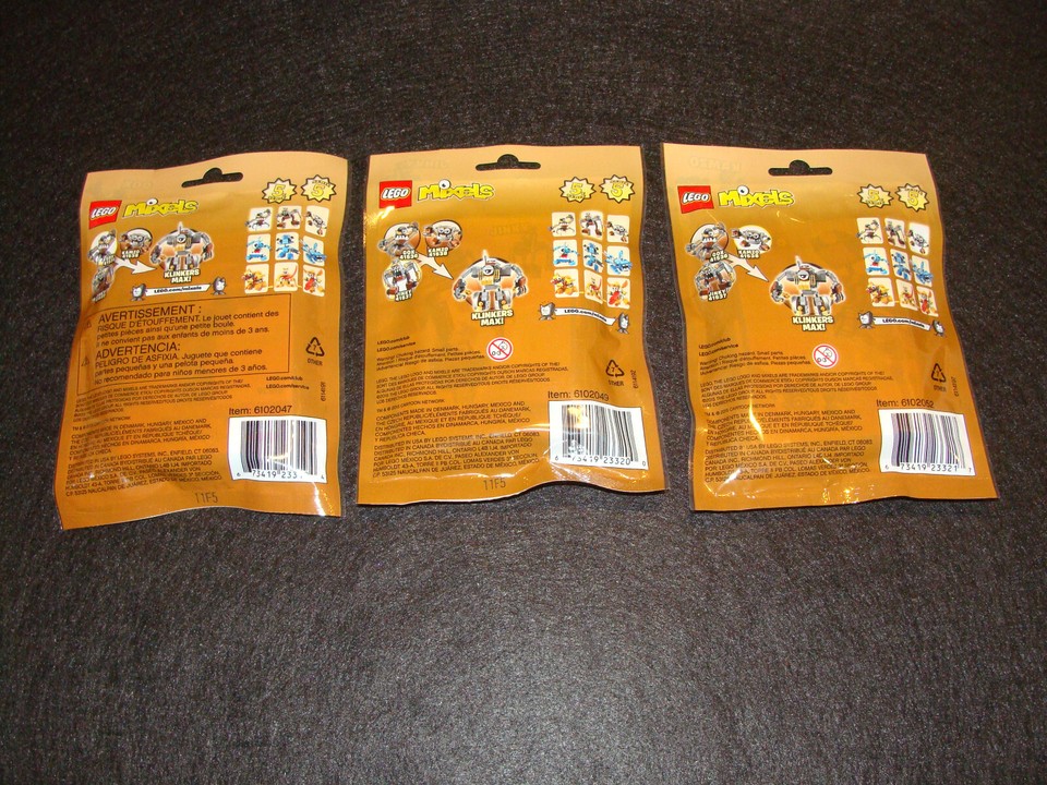 LEGO MIXELS SERIES 5 COMPLETE SET OF 9 GOX JINKY CHILBO KROG SPUGG ...