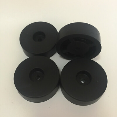 Set of 4 Heavy Duty Amplifier Feet, Amp head, Speaker Cabinet Feet 45mm ...