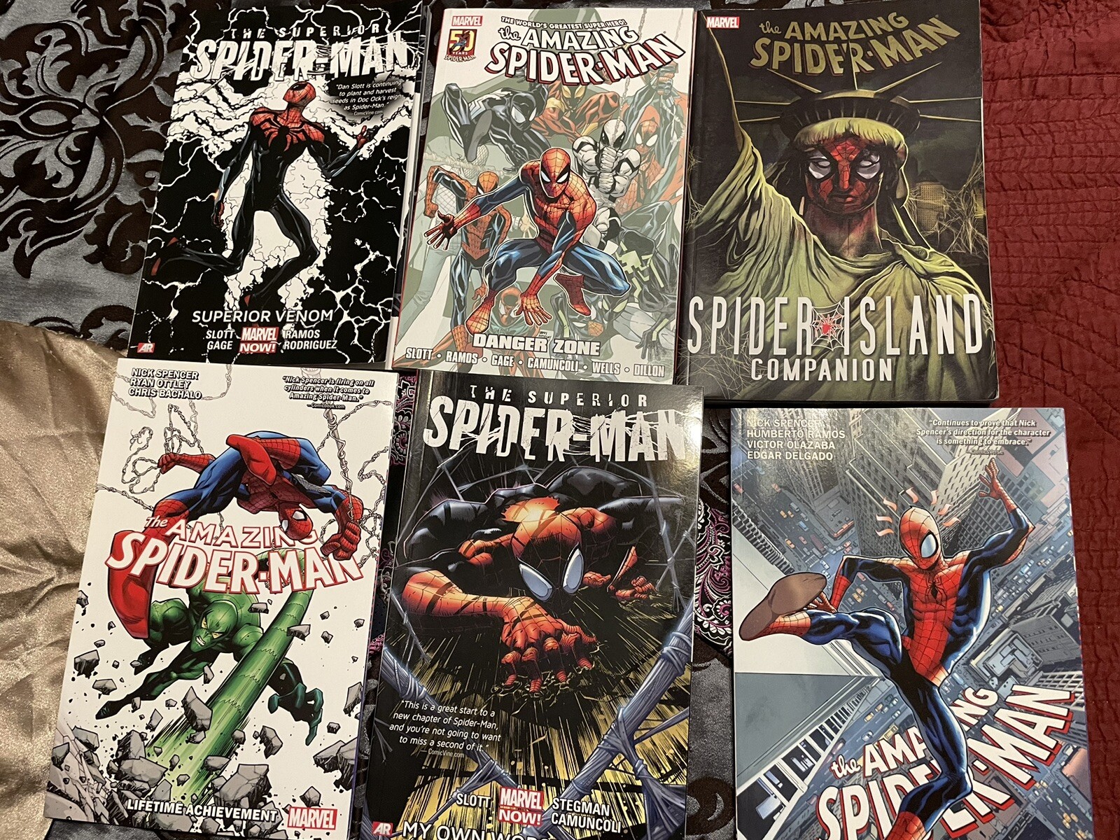 Spider-Man Trade Paperback Marvel Comic Lot | eBay
