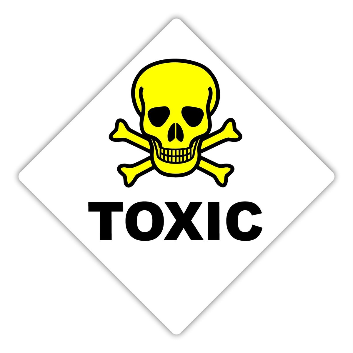 Toxic Warning Sign Toxic Danger Flammable Gas Lexique