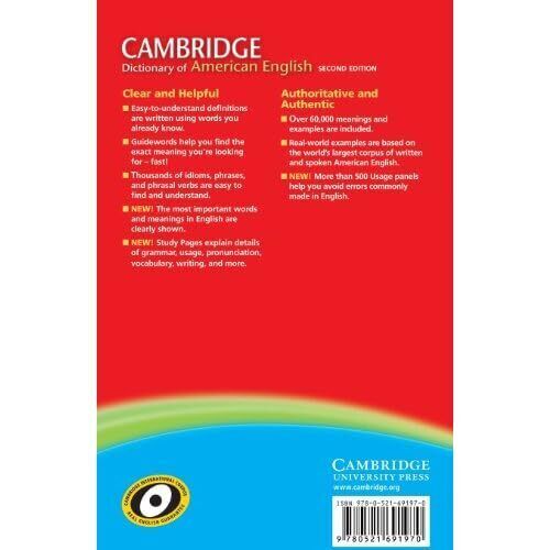 Camb Dict of American English 2ed (Cambridge Dictionary of American ...
