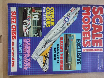 Scale Models Magazine UK september 1984 | eBay