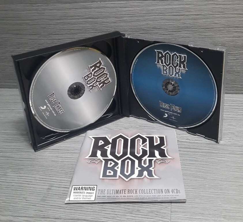 Rock Box The Ultimate Rock Collection, 4 CDs Set 600753211151 | eBay ...