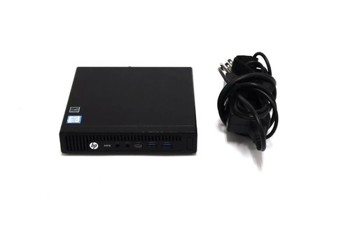 HP MP9 G2 Mini PC Intel Core i3-6100T 4GB RAM 500GB HDD W10 PRO with AC ...