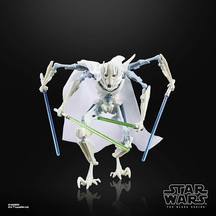 Masters of Evil - General Grievous Star Wars The Black Series Action ...