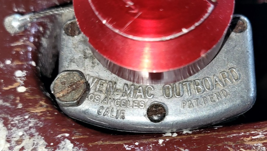 Wen Mac ATWOOD .049 Gas Tether Boat Outboard Motor 6 Inch 1950's | eBay