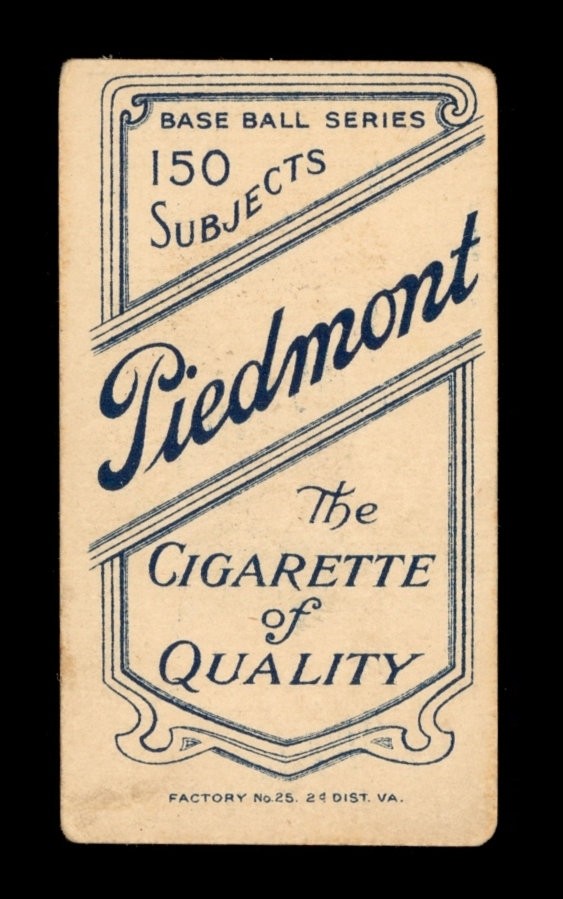 1909-11 T206 Set-Break Jake Weimer Piedmont LOW GRADE (crease) *GMCARDS ...