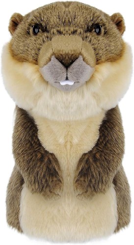 Funny Golf Club Head Covers - Groundhog & Gopher Plush Animal Driver ...