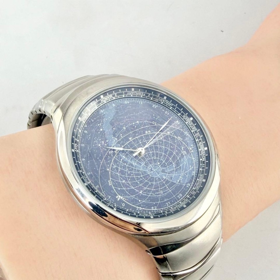 Citizen CAL-4P92 Watch Astrodea Cosmo Sign Blue Dial 42mm Quartz Japan ...