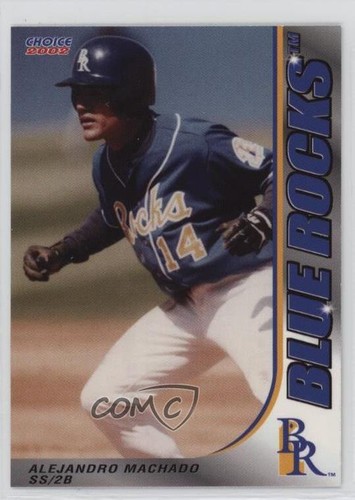 2002 Choice Wilmington Blue Rocks Alejandro Machado #18 | eBay