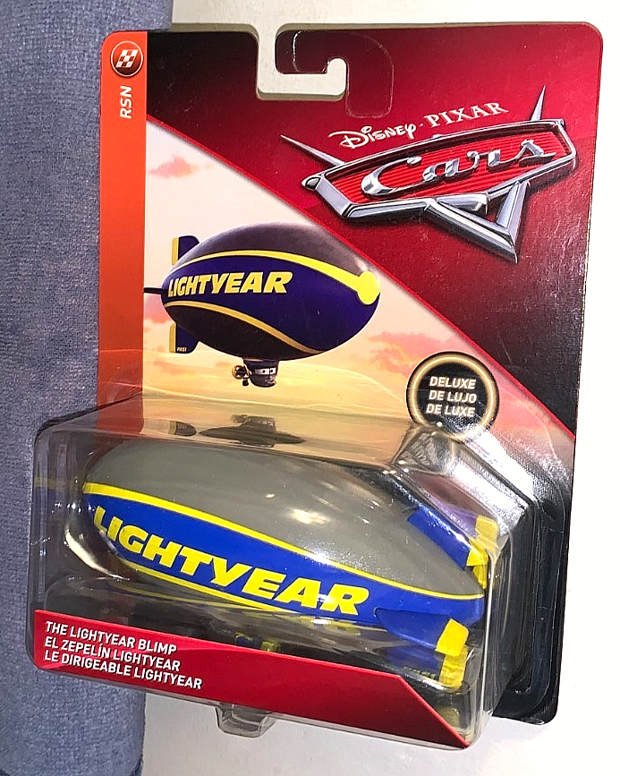 DISNEY PIXAR CARS 2017 1/50 RSN DELUXE THE LIGHTYEAR BLIMP RARE! HARD ...
