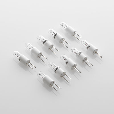 10 x 5V 60mA 0,06A 0,3W / Bi-Pin / Birne Lampe / Miniature Lamp 6mm x ...