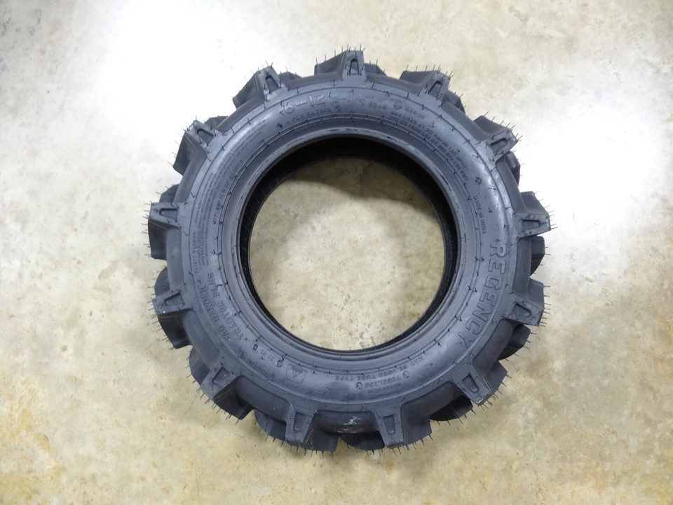 TWO 6-12 Regency Ag Garden Tractor PLUS Lug Tires 4 ply TL Deep Lug | eBay