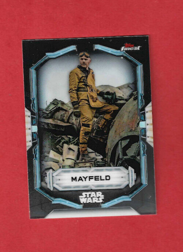 2022 Topps Star Wars Finest Migs Mayfeld base set numero 64 | eBay