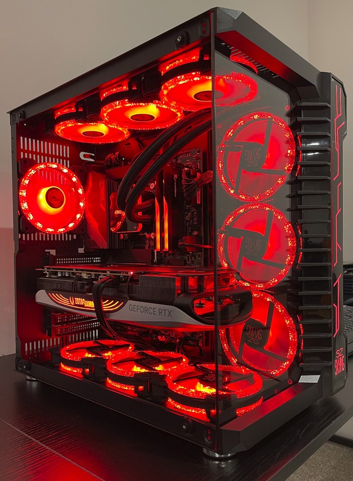 RTX 4090 CUSTOM BUILT GAMING PC i9 13900k 64GB DDR5 RAM 4TB SSD WiFi 6 ...