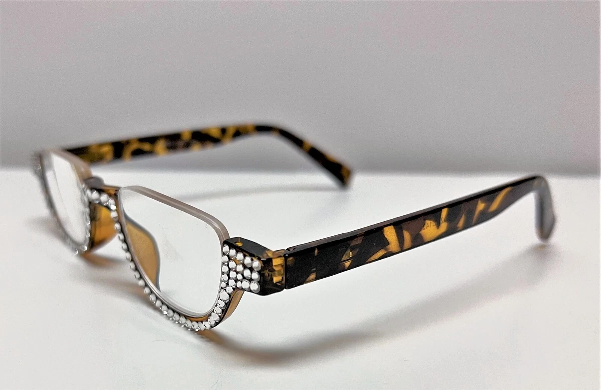 Jimmy Crystal Reading Glasses Clear