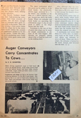 1961 Magazine Article. Ralph Streich. Don Streich. Howard Lake, MN ...