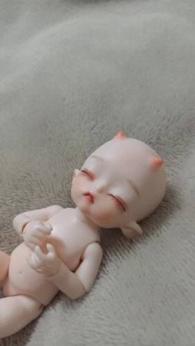 1/12 BJD Doll Goat Free eyes+Face make up Resin Figure Toy | eBay