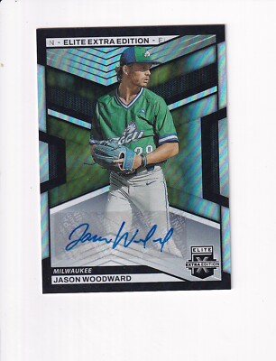 2023 ELITE EXTRA EDITION AUTO AUTOGRAPH JASON WOODWARD | eBay