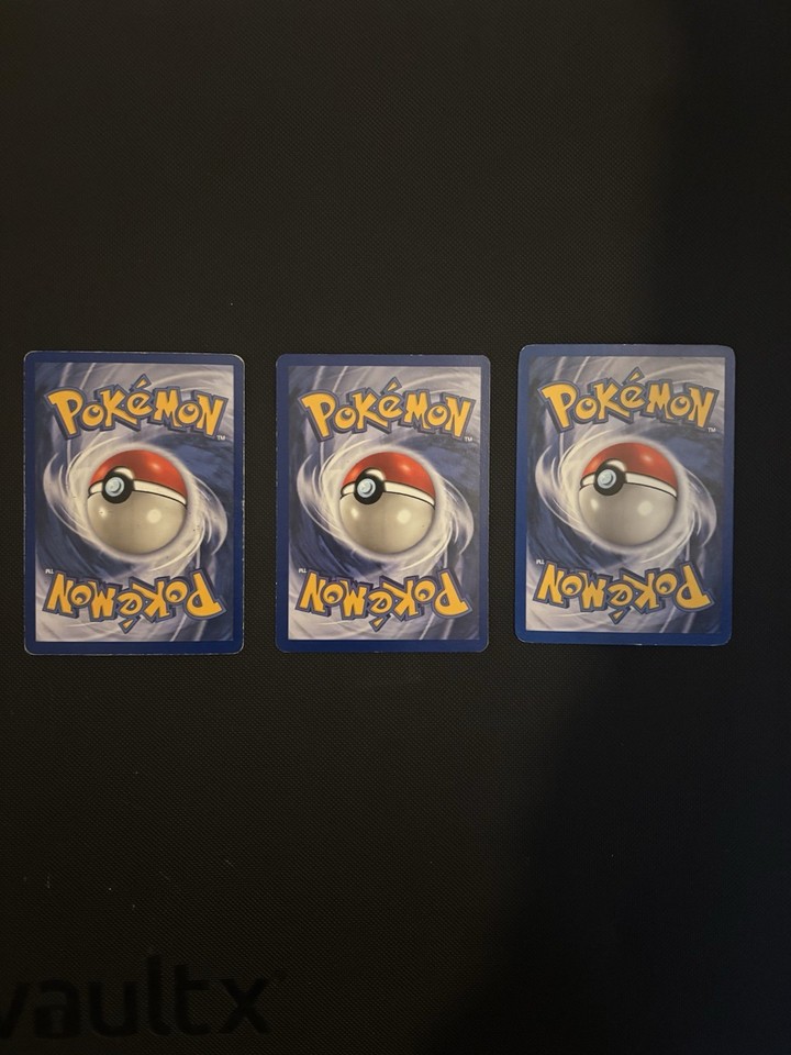 Pokemon Fossil Complete Set Gengar, Moltres, Dragonite, Zapdos (62/62 ...