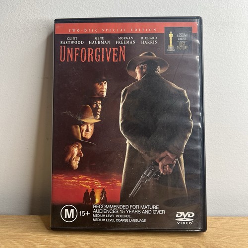 Unforgiven (DVD, 1992) Clint Eastwood Movie Special 2 Disc Edn Very ...
