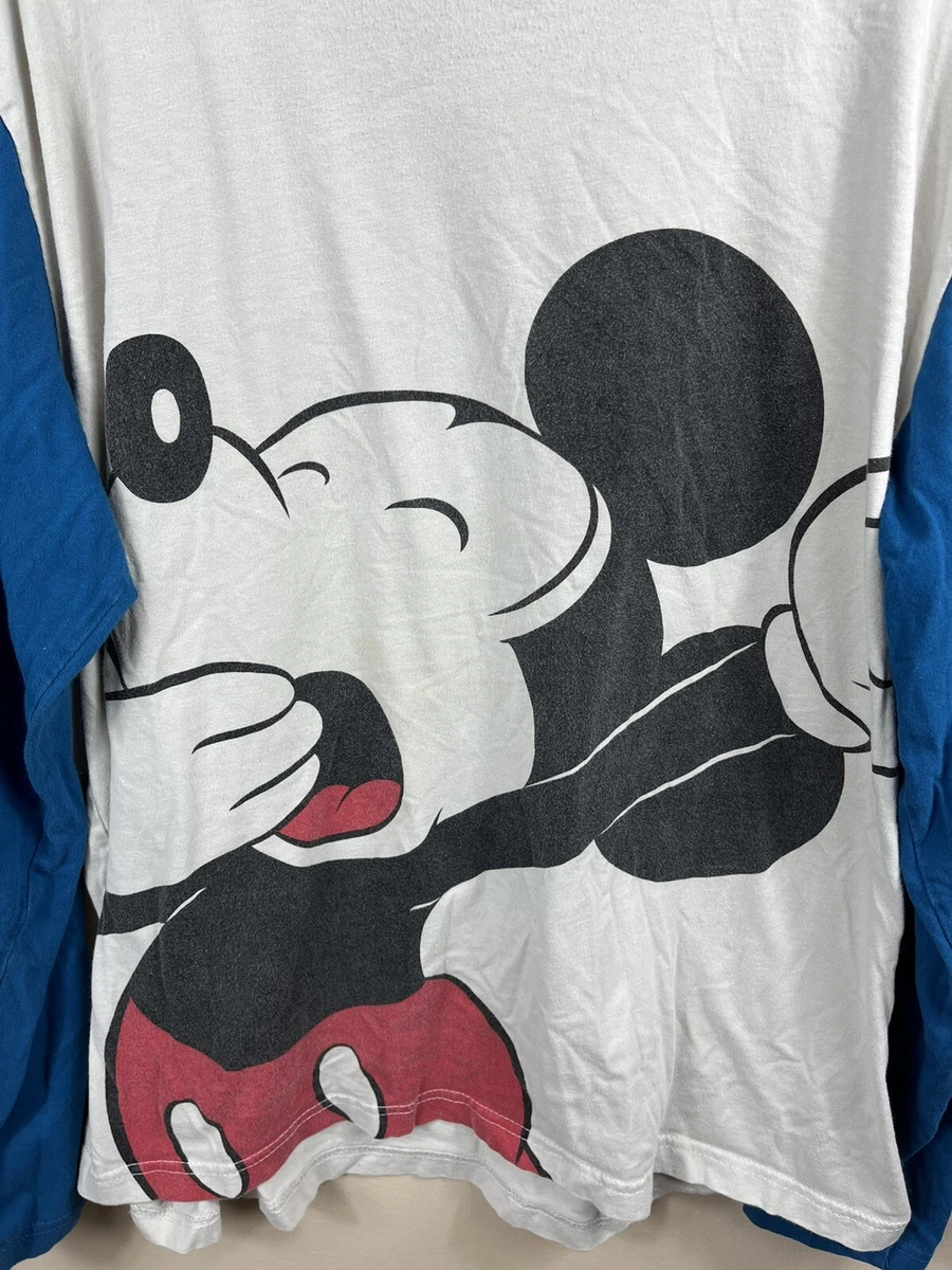 Mickey Mouse Yawning