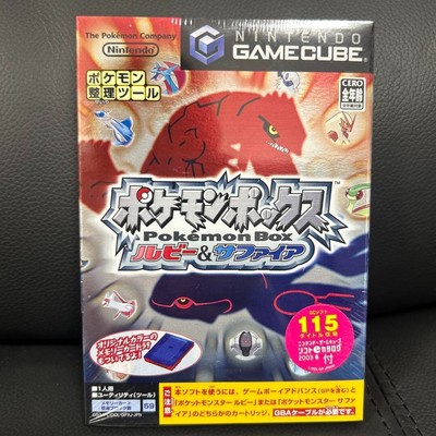 Pokemon Box Ruby And Sapphire with Memory Card 59 Japanese Gamecube | eBay