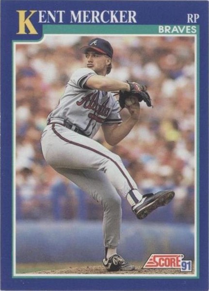 1991 Score - #79 Kent Mercker for sale online | eBay