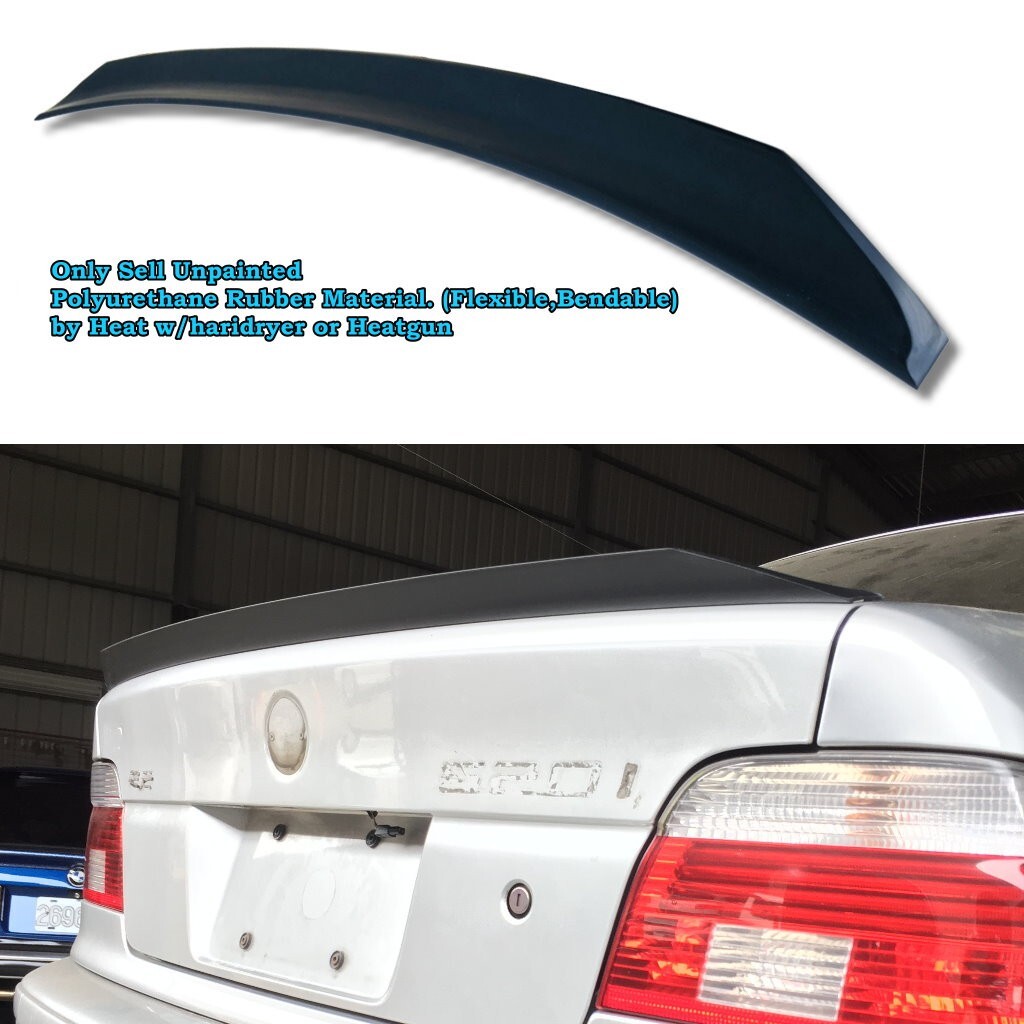 Rear Trunk Spoiler Duckbill Wing Fits 1997~2003 BMW E39 5-Series Sedan ...