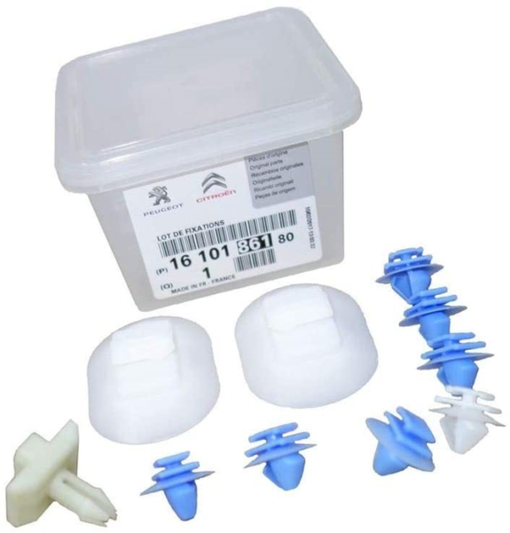 Genuine Citroen DS3 Side Skirt Fixing Clip Kit (1610186180) for sale ...