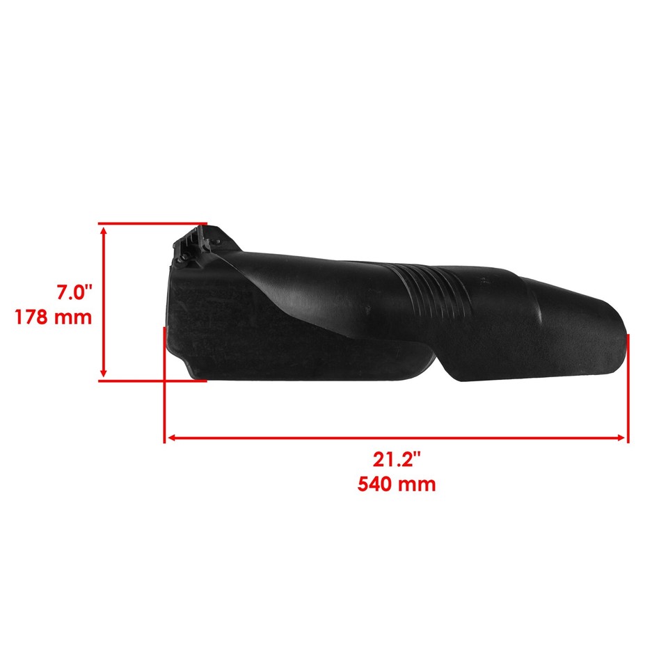 42" Deflector Shield w/ Mounting Hardware For Husqvarna CZ Z3815 Z4217 ...