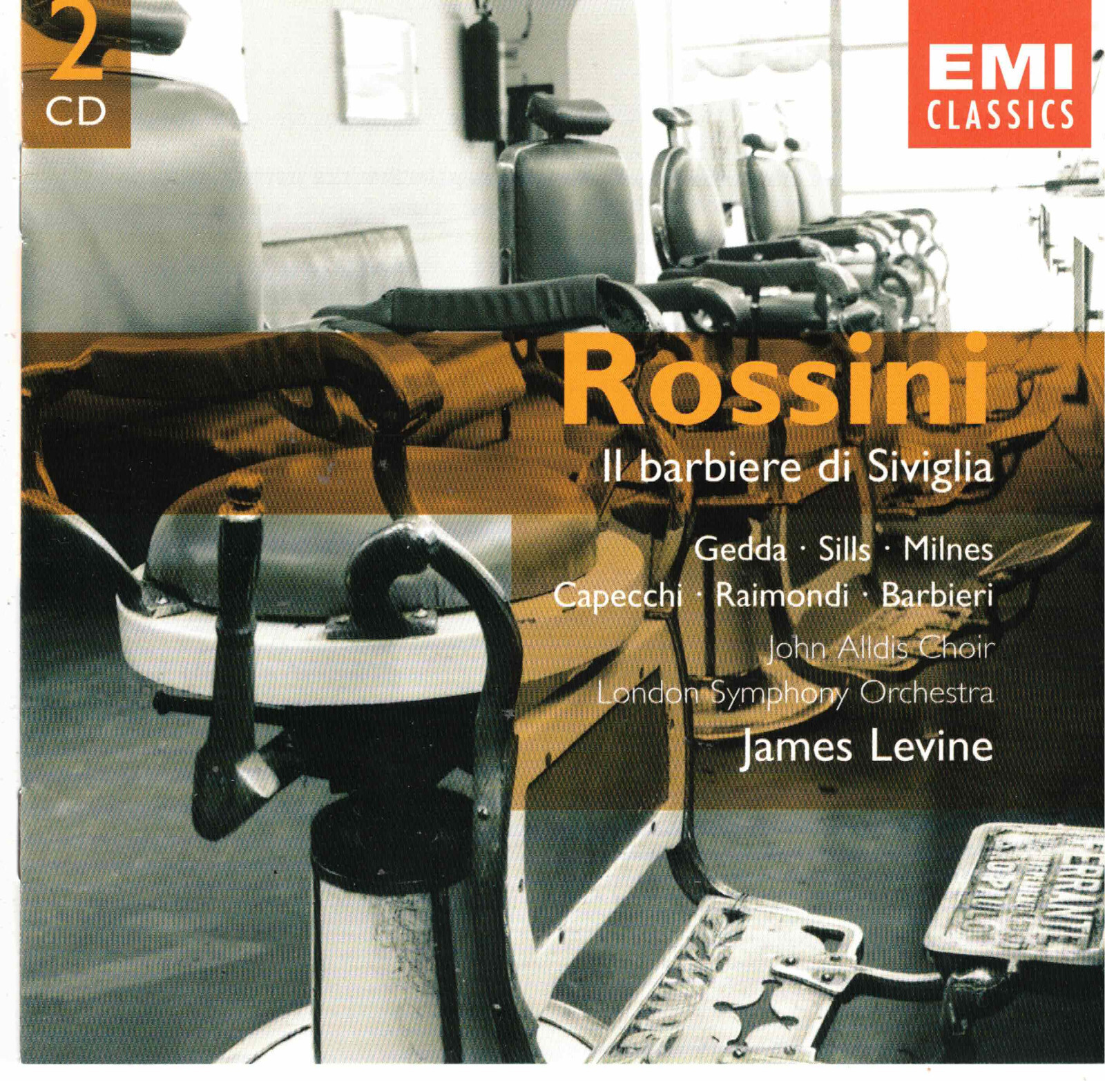 Rossini: The Barber of Seville (2 CDs, 2003 EMI Classics) LSO/Levine ...