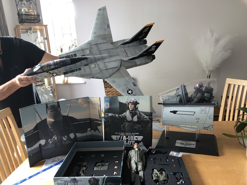 Dragon In Dreams Pete Mitchel Top Gun Maverick Instructor US Pilot 1/6 ...