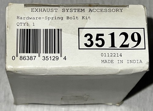 Exhaust Bolt and Spring Walker 35129, New In Box | eBay
