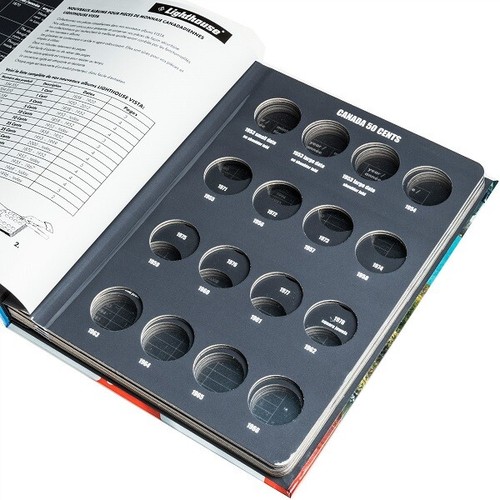 Album For Canada 25 Cents 1953-1999 Coins Lighthouse Vista Book Safe ...