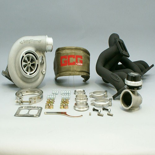 GCG Turbo Charger Kit Fits 1JZ-GTE High Mount EWG S300SXE (66mm) T04 D ...
