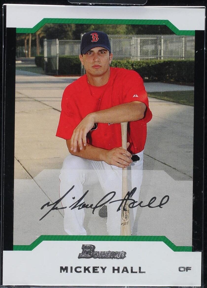 2004 Bowman - Mickey Hall #156 Uncirculated Silver /245 for sale online ...