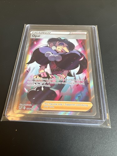 Opal 184/185 Pokemon Card Vivid Voltage Full Art Ultra Rare Trainer ...