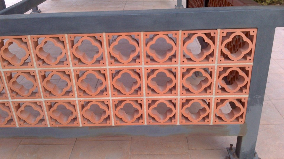 Terracotta Screen Wall Blocks Walling Bricks - Choice of shapes - not ...